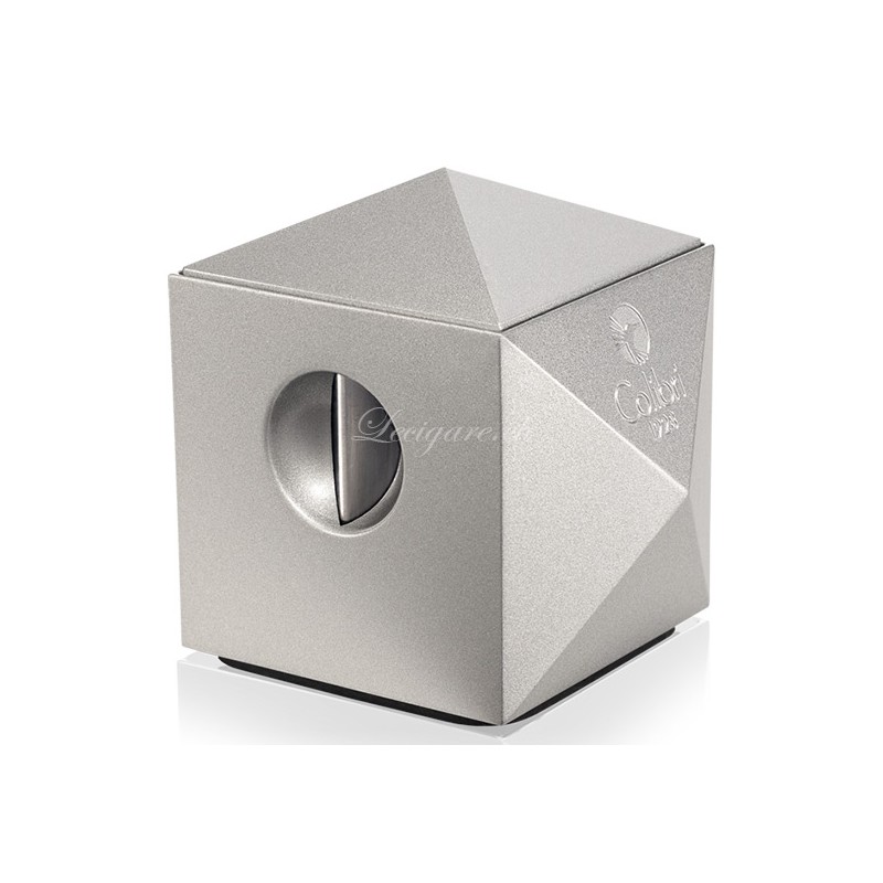Silver Cigar Cutter Colibri Quasar