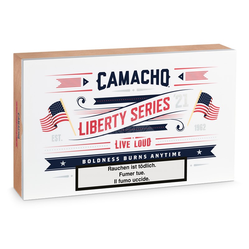 Camacho Liberty Limited Edition 2021 Cigar - Box of 20 cigars