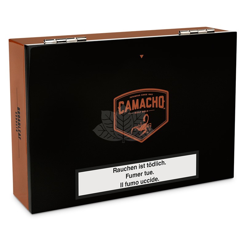 Camacho Broadleaf Robusto Cigar - Box of 20 cigars or per unit